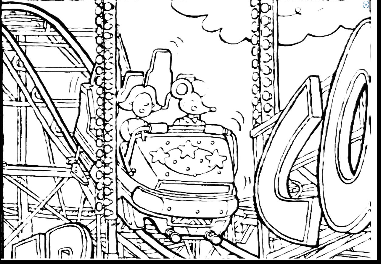 Solve Mice Haven Roller Coaster jigsaw puzzle online with 300 pieces