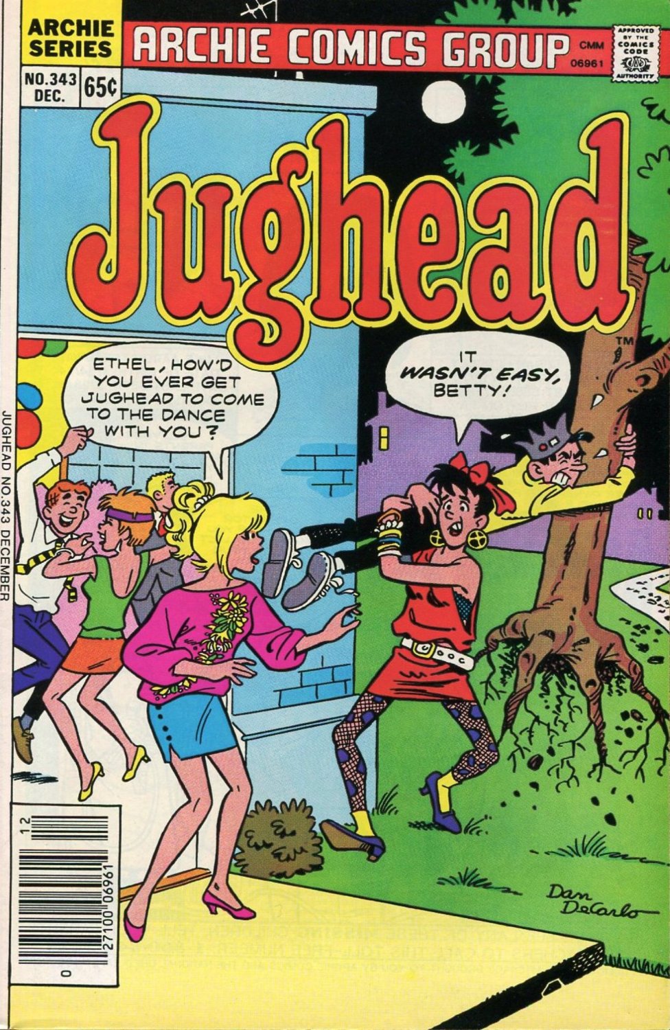 Solve Jughead (Dec 1985) jigsaw puzzle online with 176 pieces