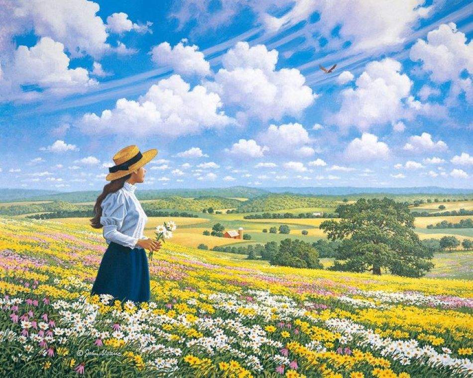 Solve Heaven and Earth jigsaw puzzle online with 80 pieces
