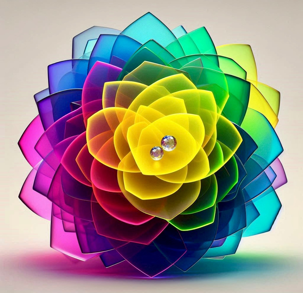 Solve Petal Rotation 💎 jigsaw puzzle online with 64 pieces