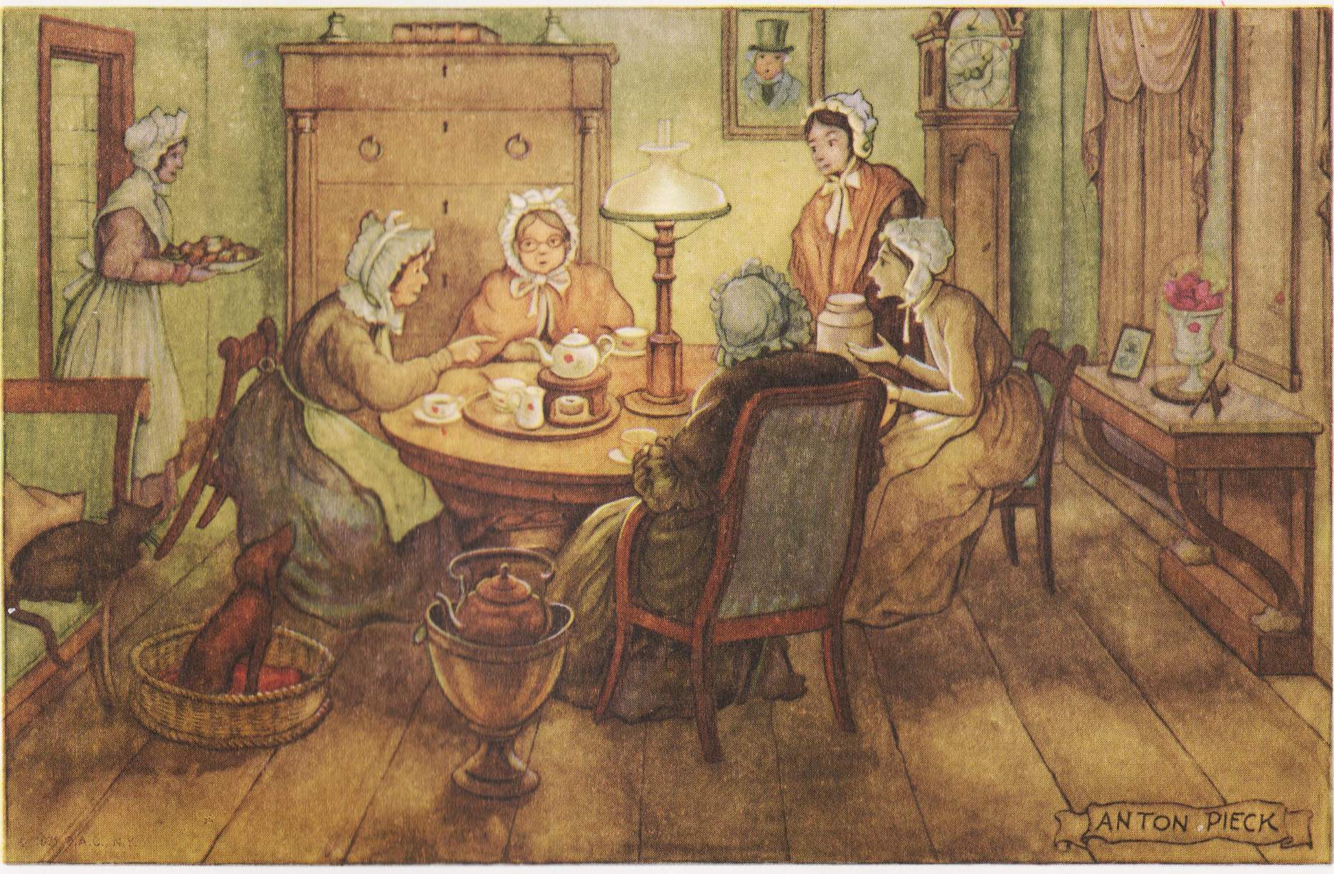 Solve The ladies are enjoying a cup of tea and a good gossip! jigsaw ...