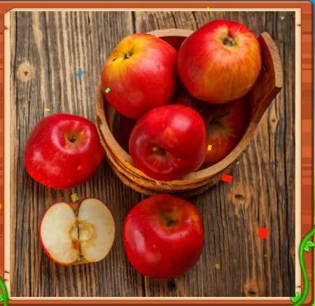 Solve red apples jigsaw puzzle online with 36 pieces