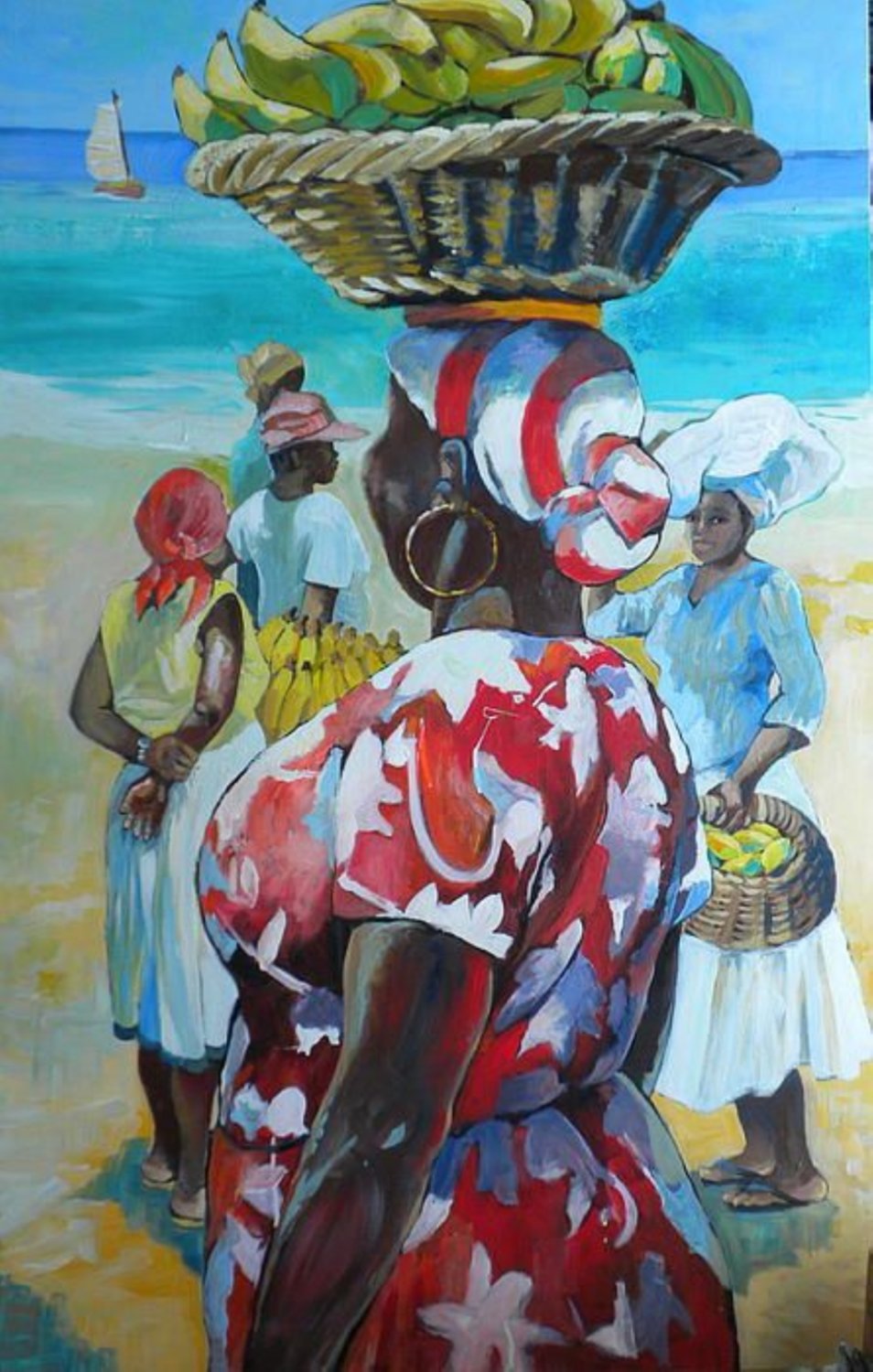 Solve Fruit Seller in Red dress ~ Jan Farara (Antigua and Barbuda ...
