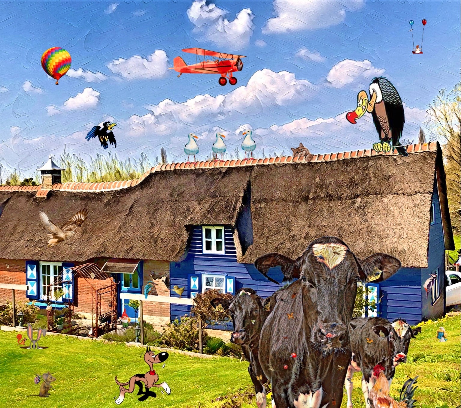 Solve Belachelijk grote puzzel 🐣 jigsaw puzzle online with 600 pieces