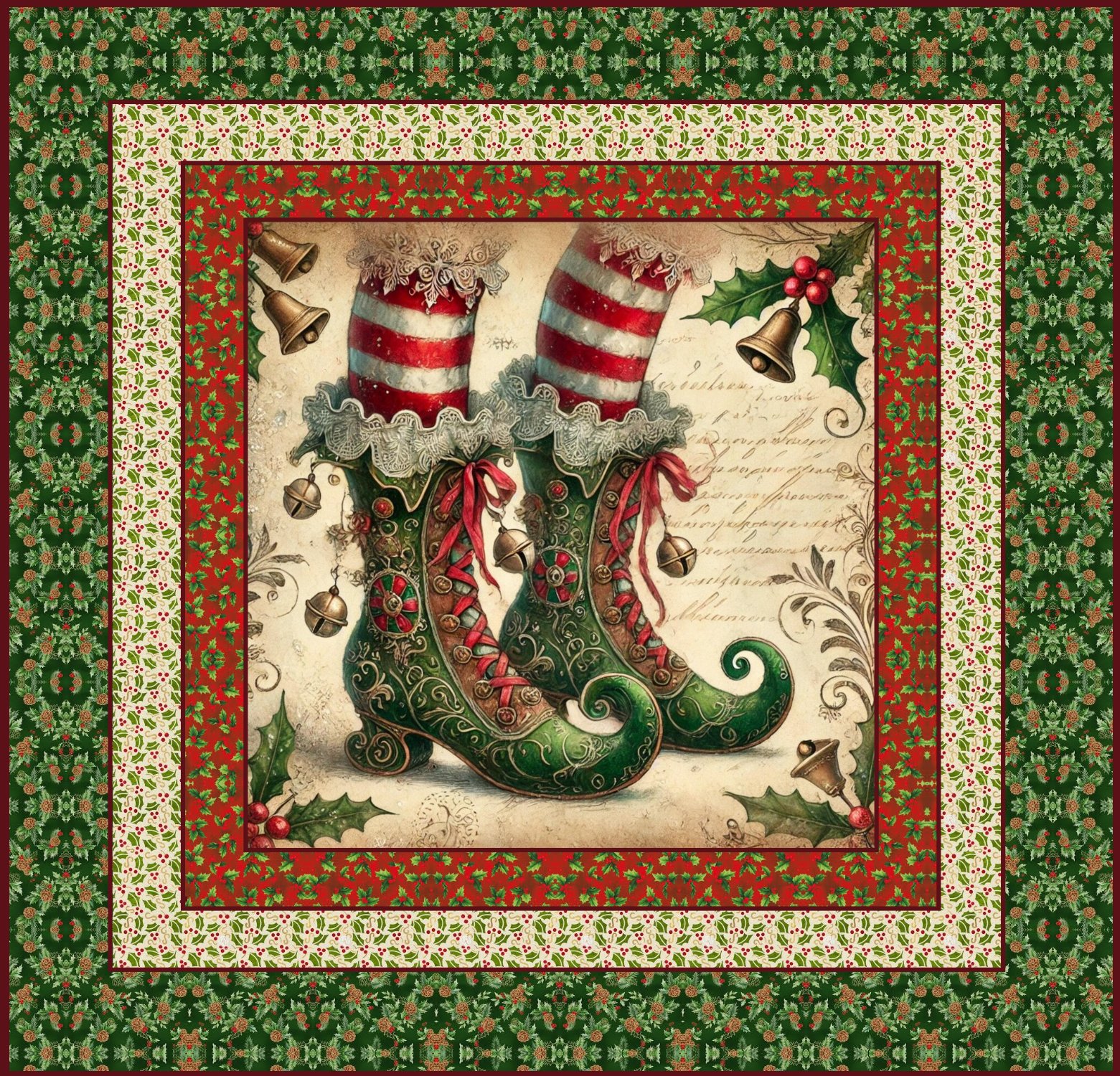 Solve These Boots are Made for Christmas (challenging) jigsaw puzzle ...