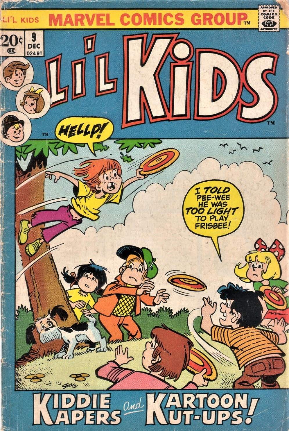 Solve Marvel's Li'l Kids: Go Fly A Frisbee jigsaw puzzle online with ...