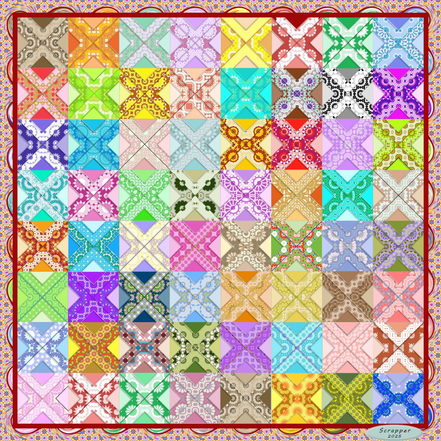 Jigsaw Puzzle | 600 pieces | Xs no Os | Jigidi