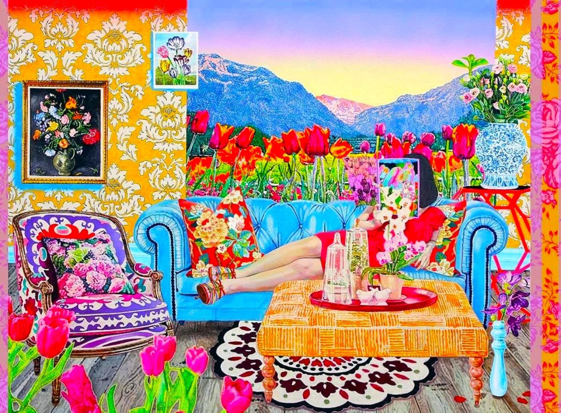 Solve Reading jigsaw puzzle online with 588 pieces