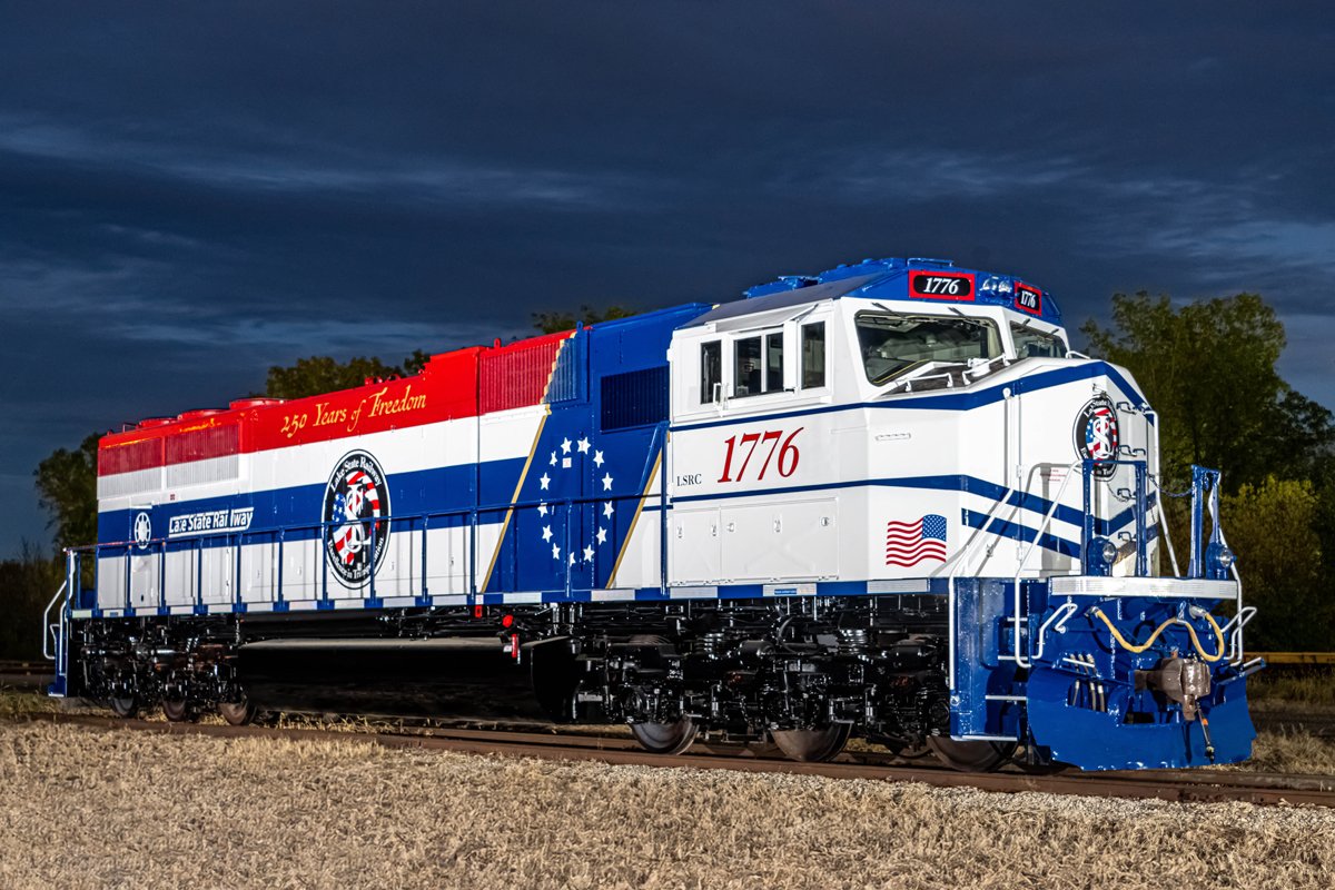 Solve Lake State Railway has introduced a locomotive honoring next year ...