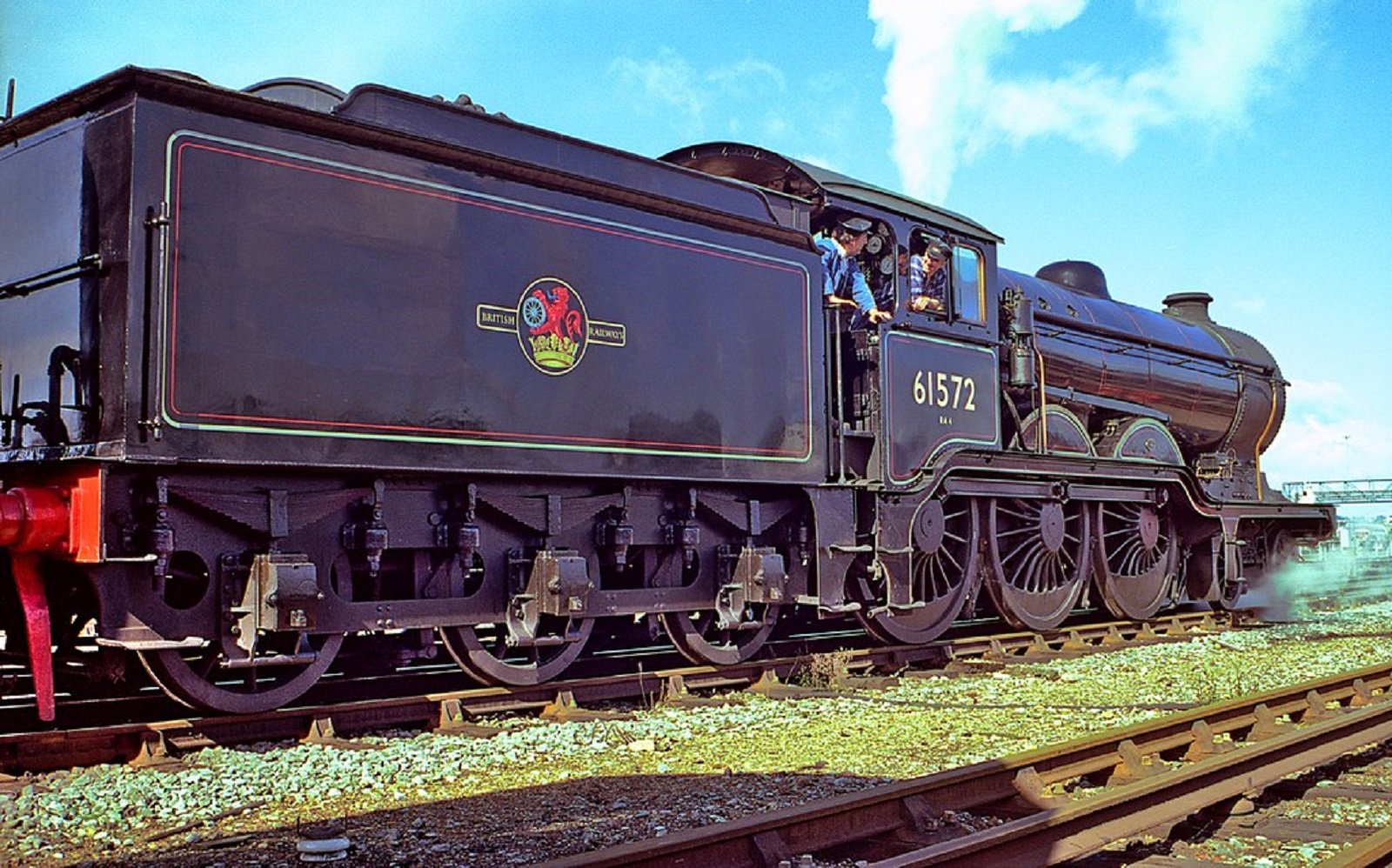 Solve GER Holden Class S69 4-6-0 61572. jigsaw puzzle online with 104 ...