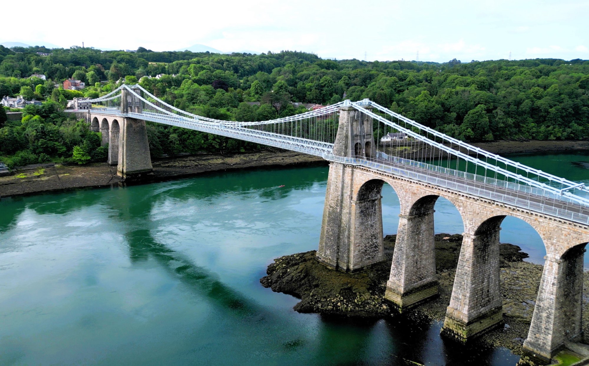 Solve Menai Suspension bridge. 200 years old today!! jigsaw puzzle ...