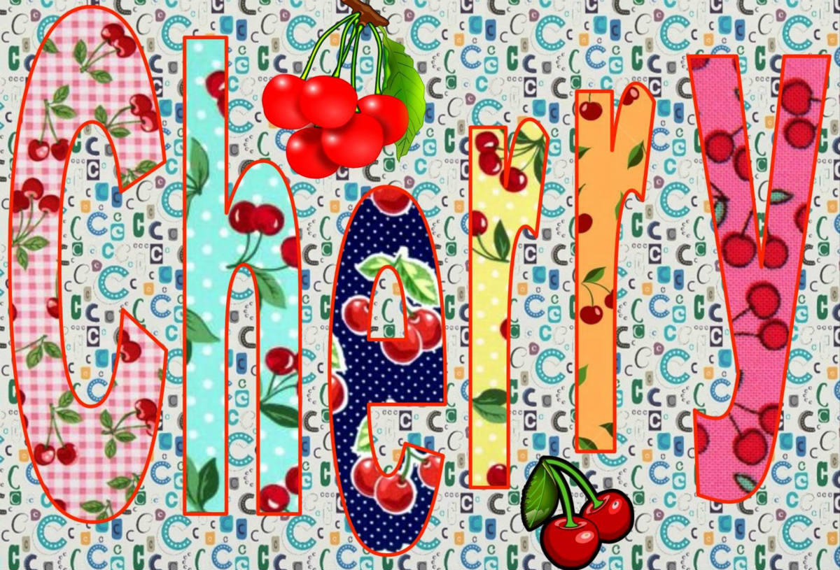 Solve Fruit ABC - C is for cherry jigsaw puzzle online with 70 pieces