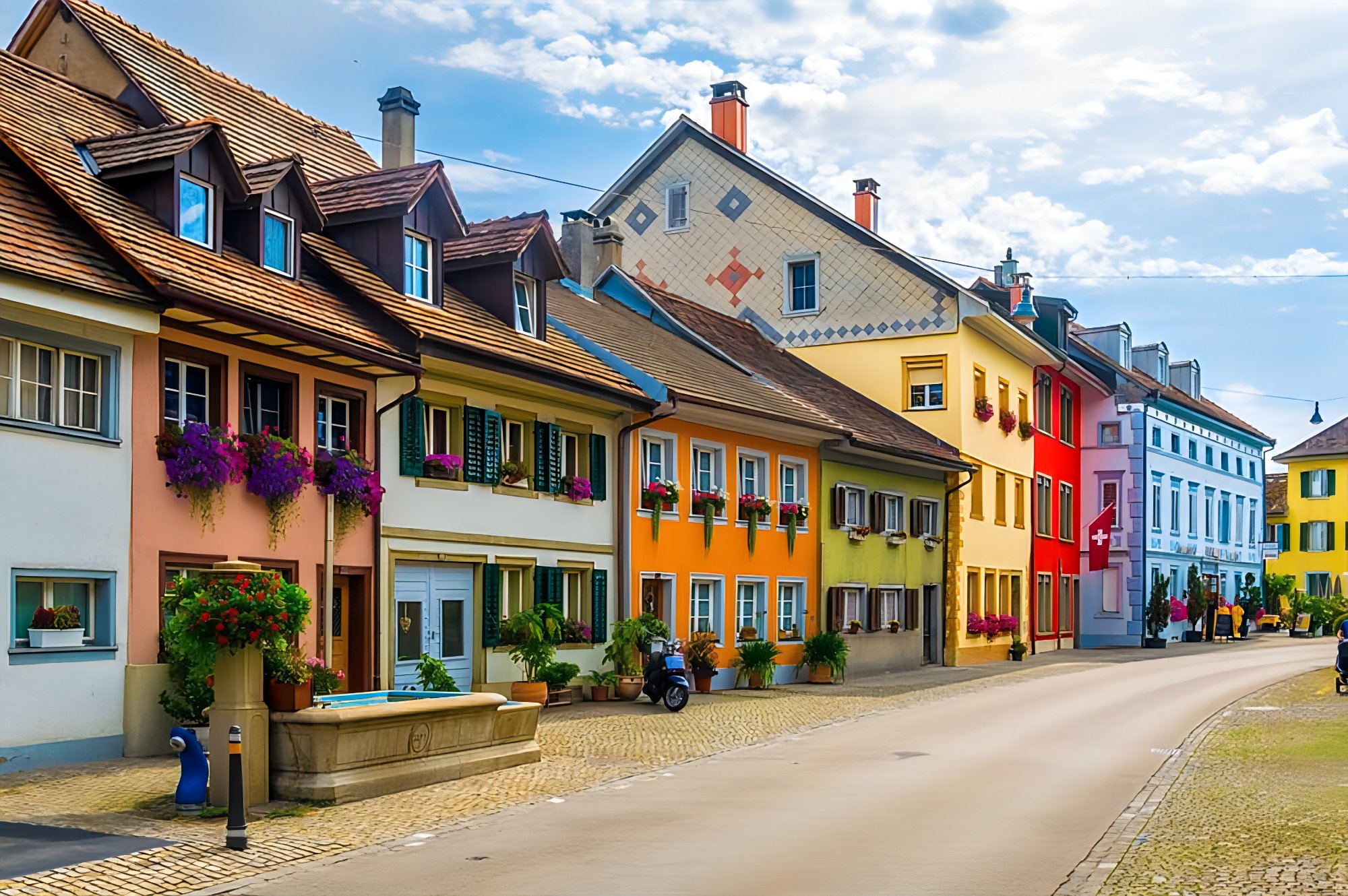 Jigsaw Puzzle | 400 pieces | Diessenhofen Switzerland | Jigidi