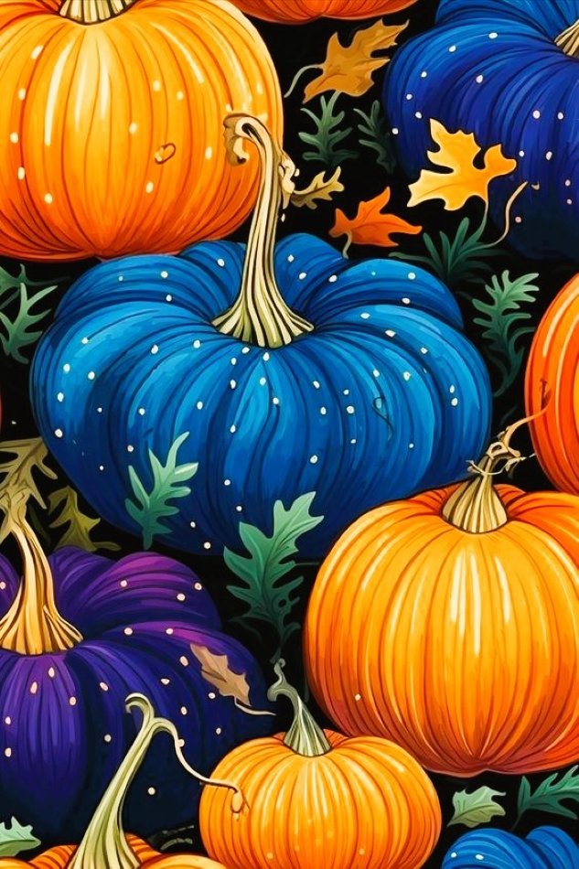 Solve Pumpkin Patch Magic jigsaw puzzle online with 126 pieces