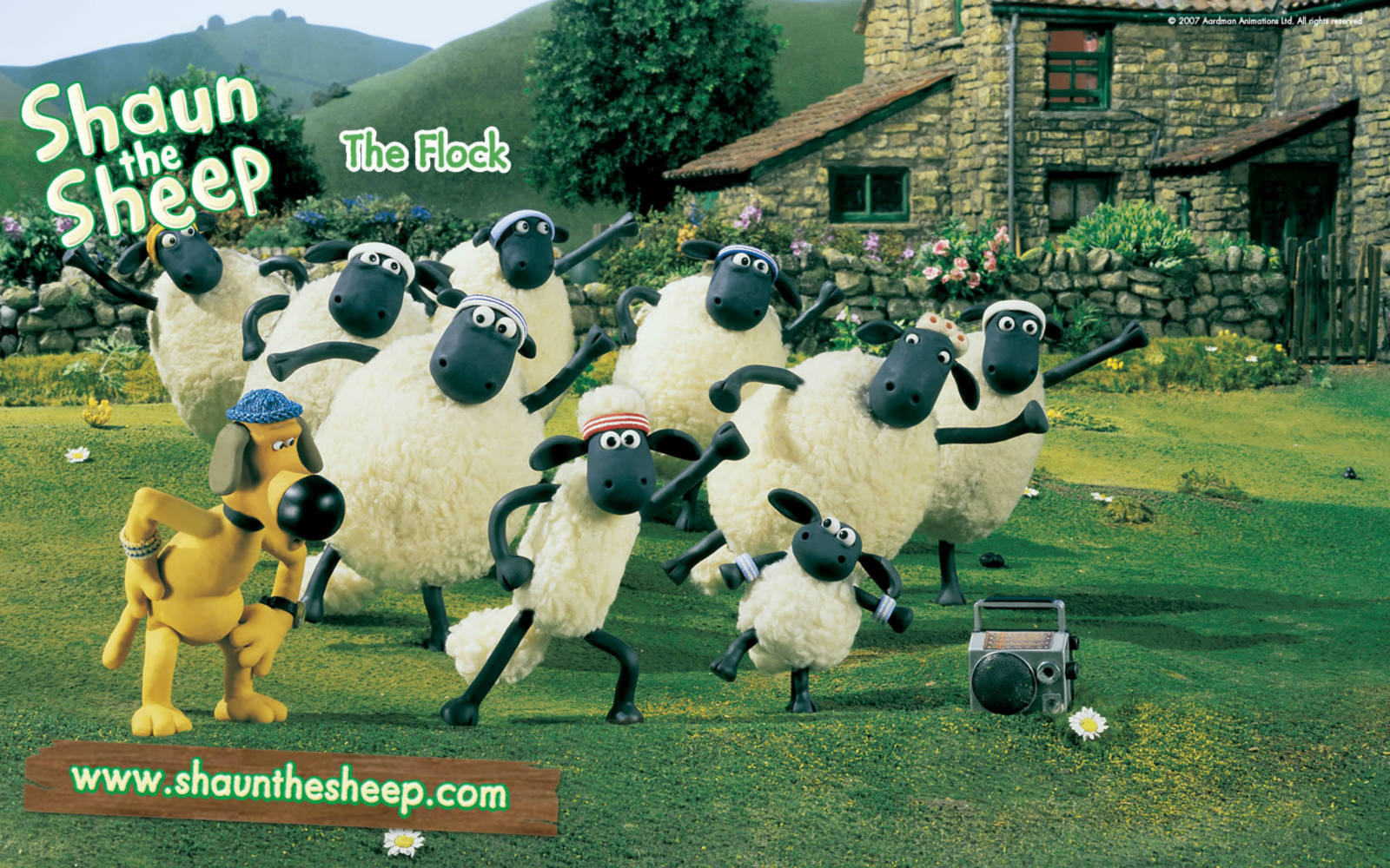 Solve shaun the sheep jigsaw puzzle online with 198 pieces