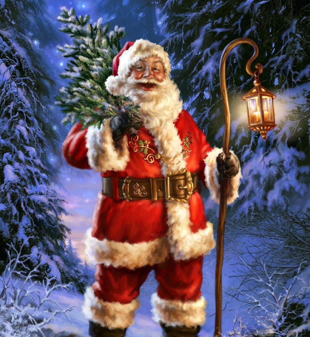 Solve Santa jigsaw puzzle online with 56 pieces