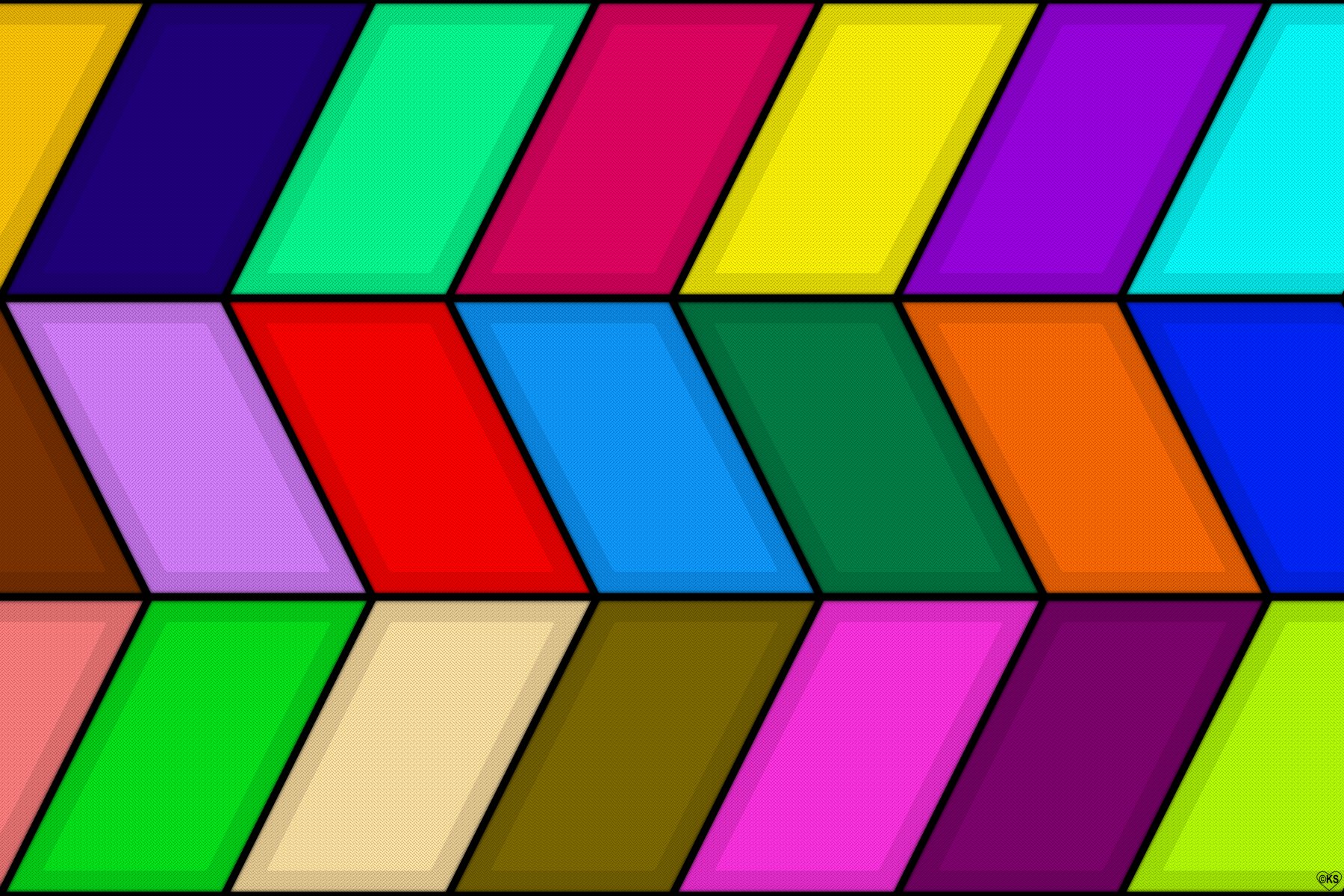 Solve Parallelograms!! ~ XL jigsaw puzzle online with 294 pieces