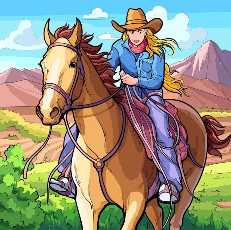 Solve Go Girl jigsaw puzzle online with 169 pieces