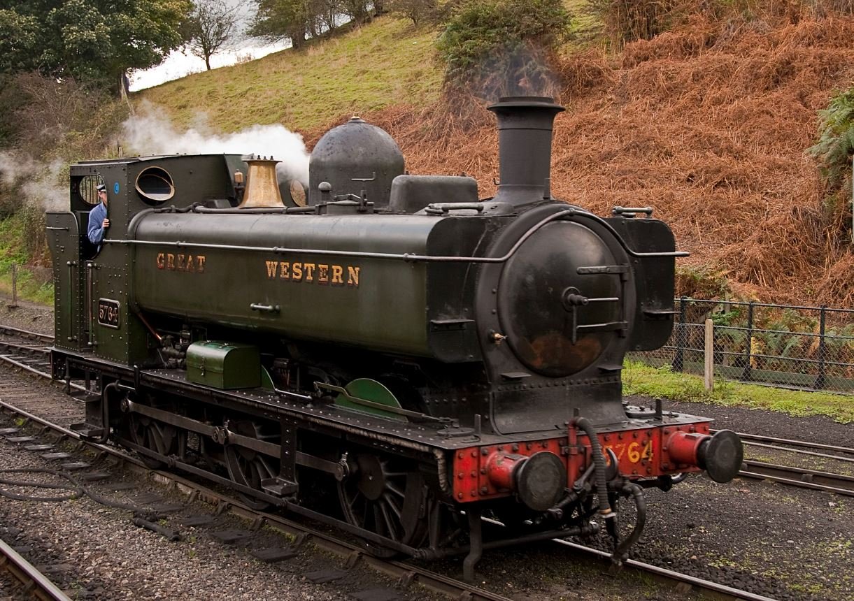 Solve GWR 57xx Class Pannier Tank 0-6-0PT 5764. jigsaw puzzle online ...