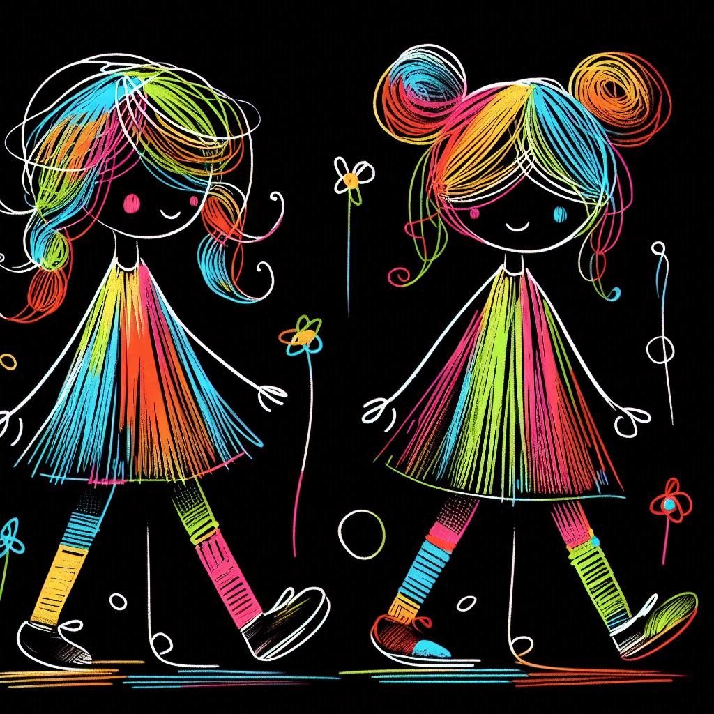 Solve Eccentric child (resizable 9 to 306 pieces) jigsaw puzzle online ...