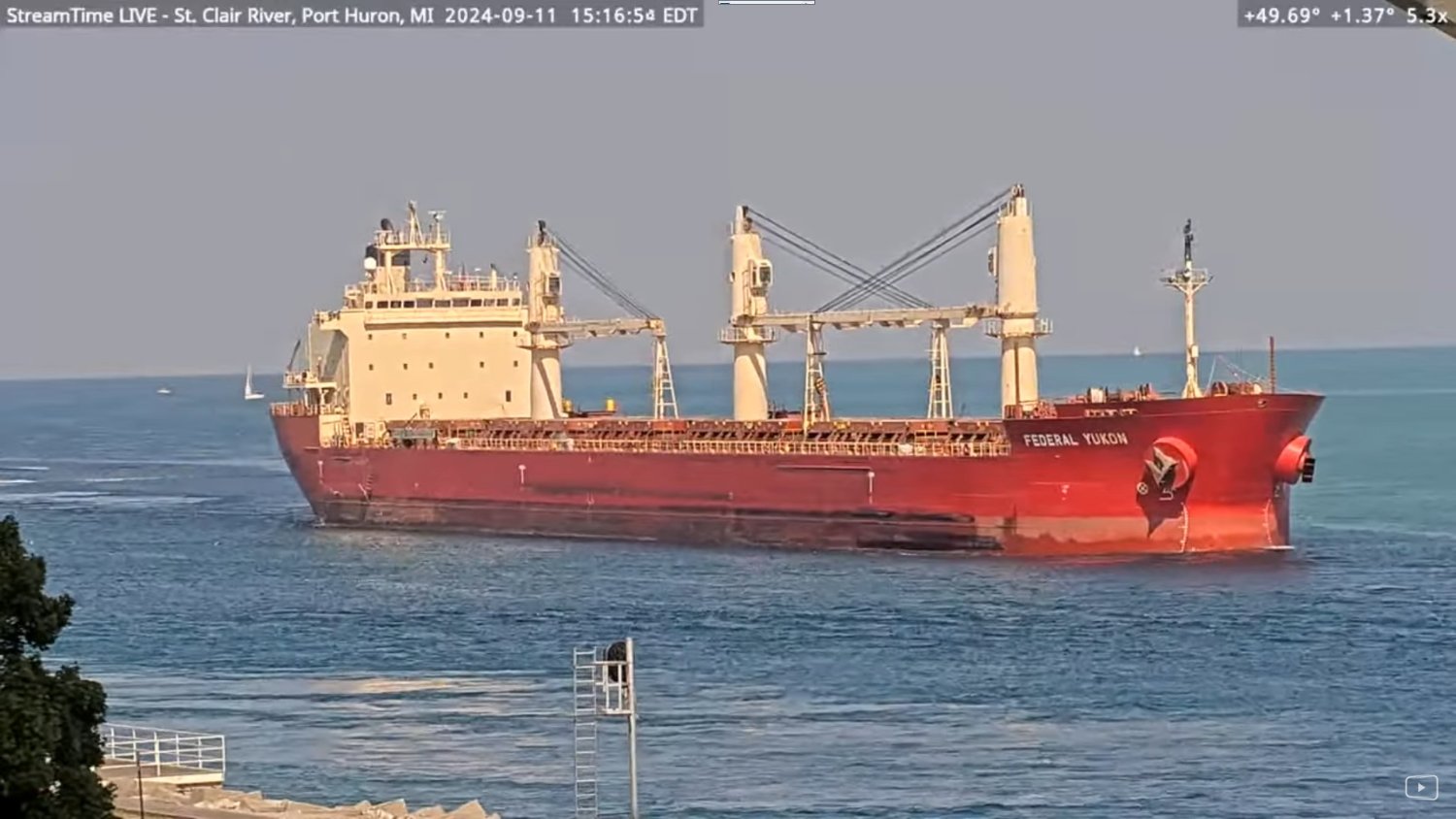 Solve Federal Yukon - Ocean-Going Freighter - Port Huron, MI (2024-09 ...