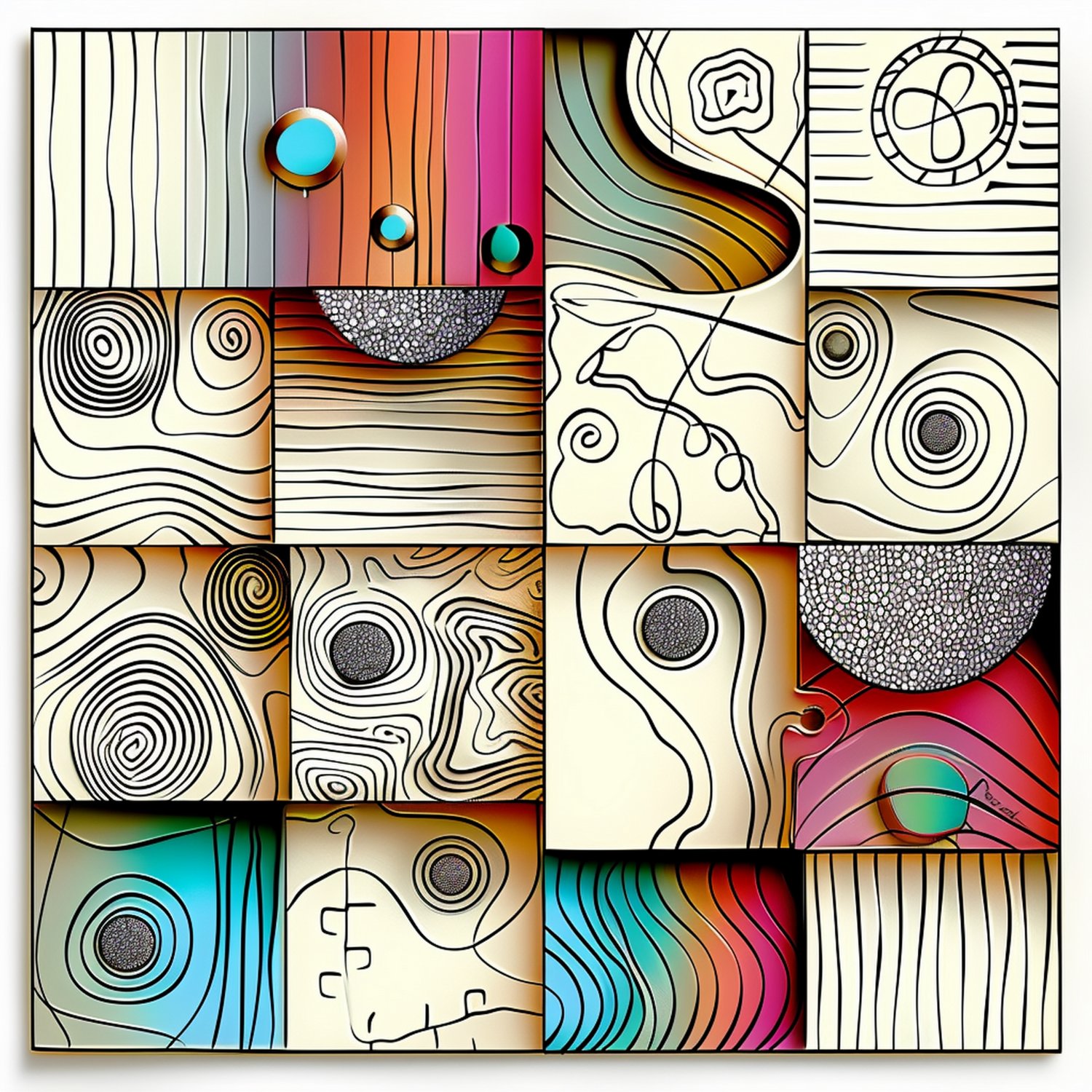 Solve Pattern jigsaw puzzle online with 600 pieces