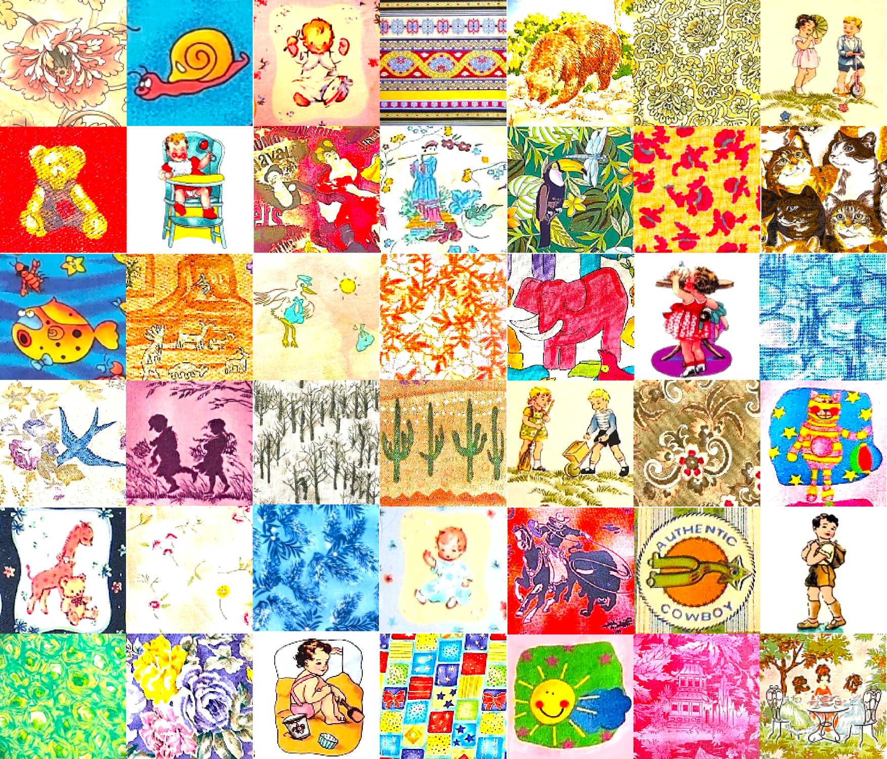 Solve PATCHWORK BETH ANNE BRUSKE 4 jigsaw puzzle online with 72 pieces