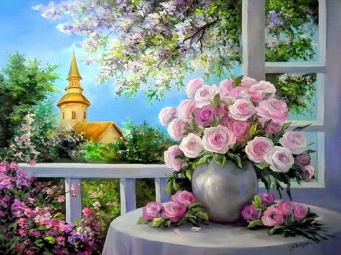 Solve jaro v obraze...Spring in the image ... jigsaw puzzle online with ...