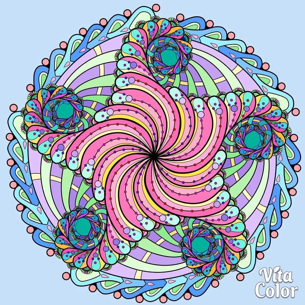 Solve Color wheel . . . . . jigsaw puzzle online with 9 pieces