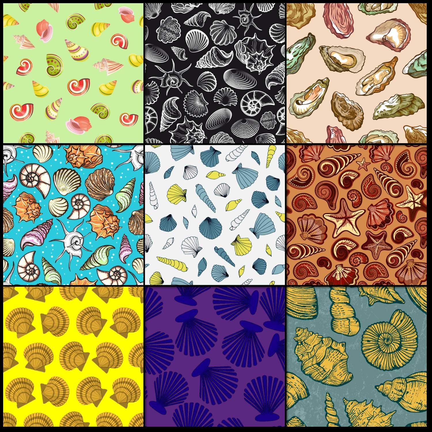 Solve Shell patterns 2 jigsaw puzzle online with 144 pieces