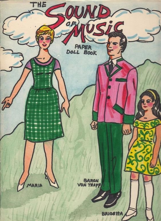 Solve The Sound Of Music Paper Dolls jigsaw puzzle online with 96 pieces