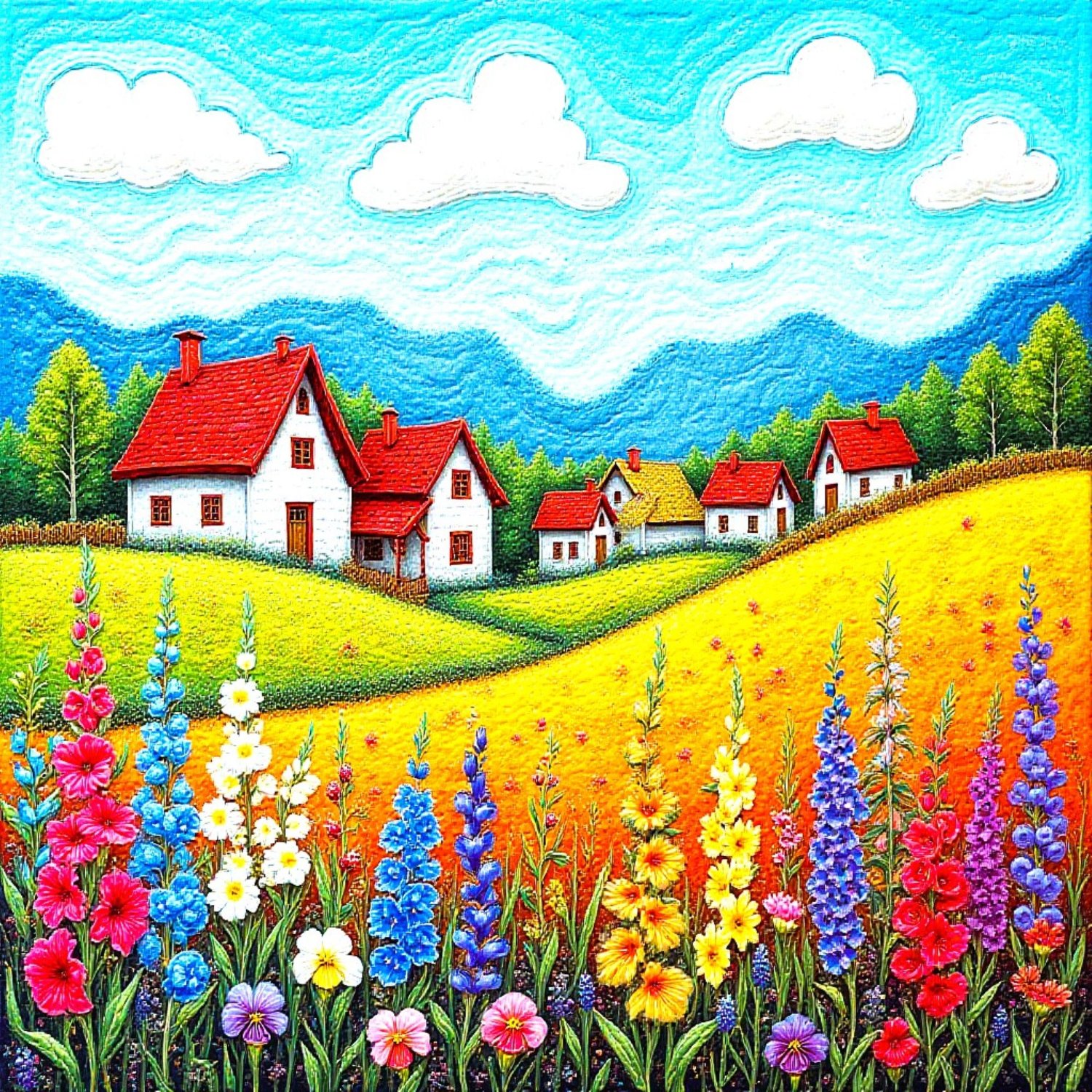 Solve Dingle Dell - resize 9 - 600 pieces jigsaw puzzle online with 100 ...