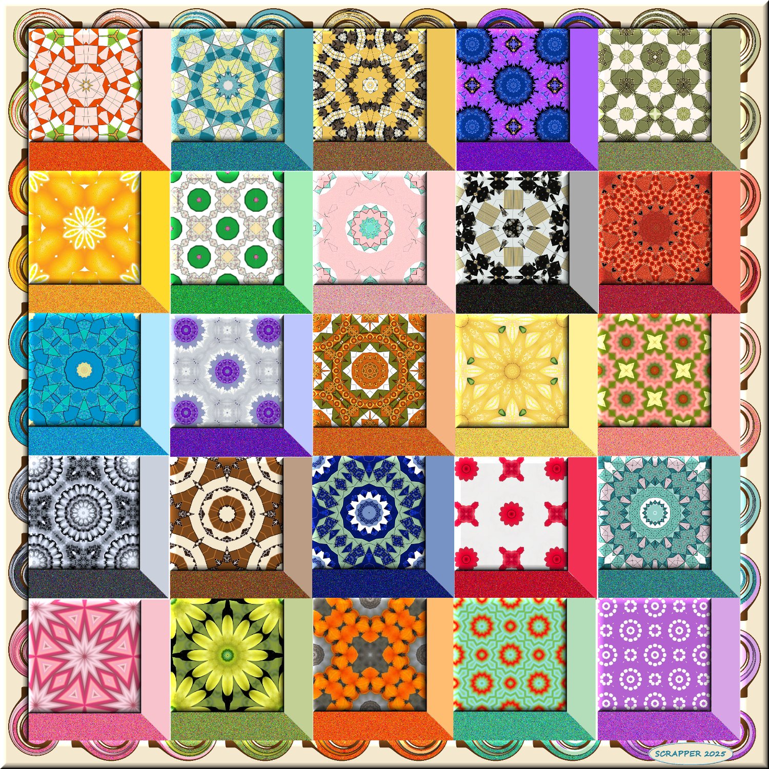 Solve shadow boxes 25 jigsaw puzzle online with 506 pieces