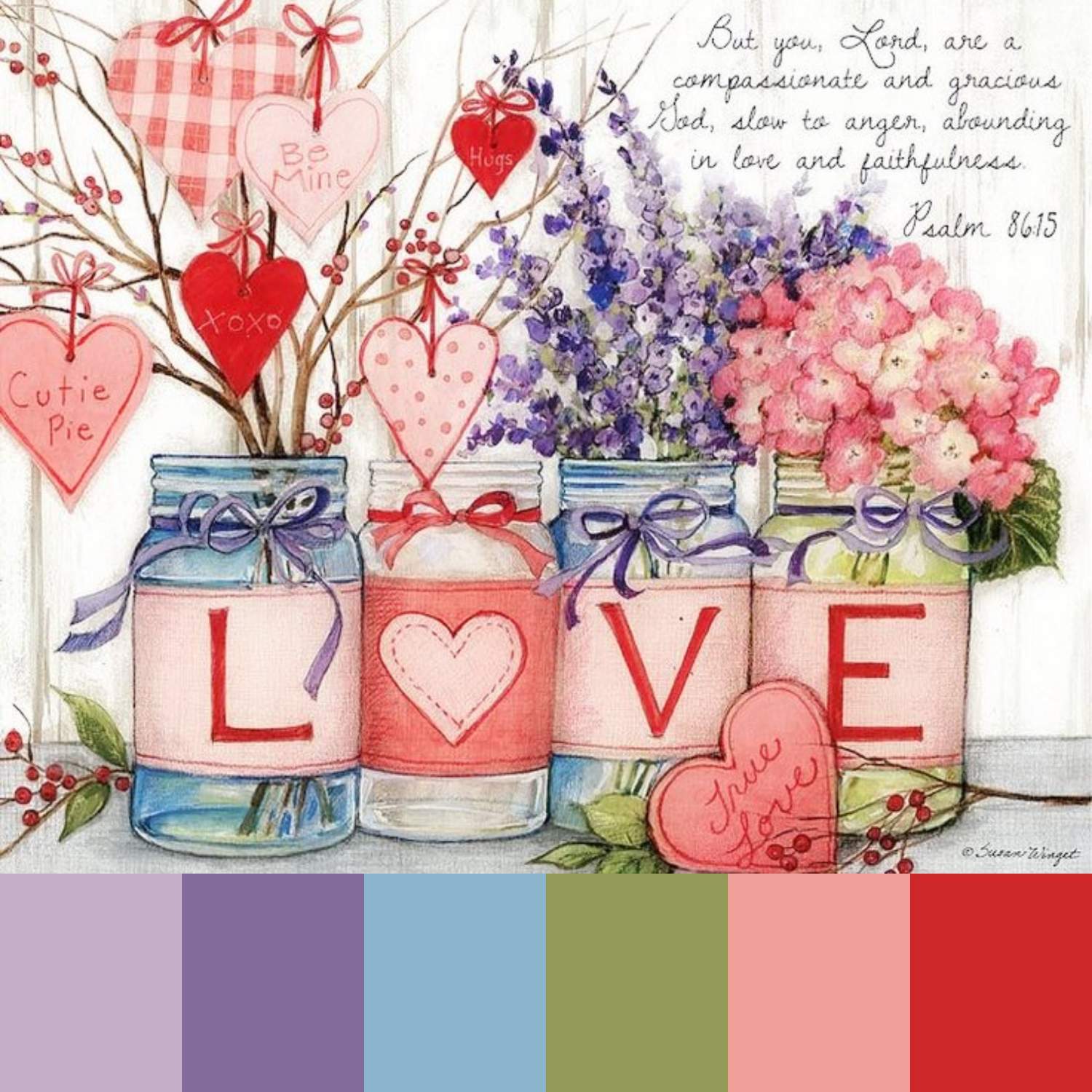 Solve LOVE (Large) jigsaw puzzle online with 196 pieces