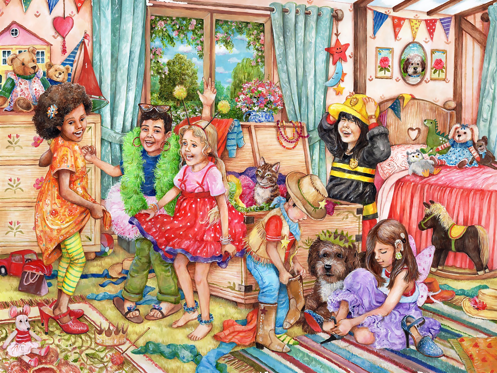 Solve Fancy Dress Fun jigsaw puzzle online with 352 pieces