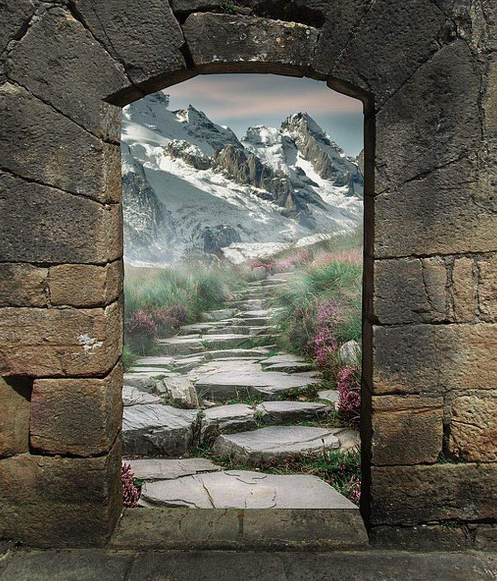 Jigsaw Puzzle | Fantasy Gate Wall Art | 224 pieces | Jigidi
