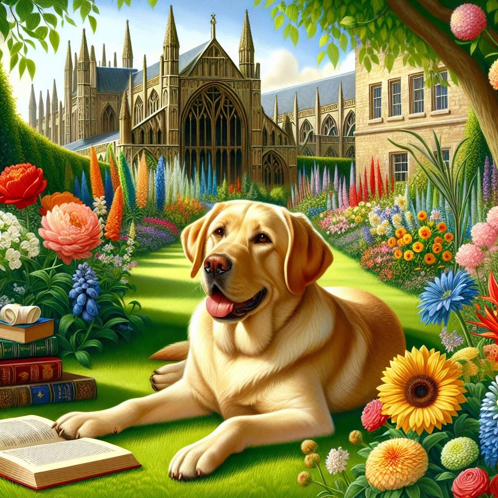 Solve Golden Lab jigsaw puzzle online with 81 pieces