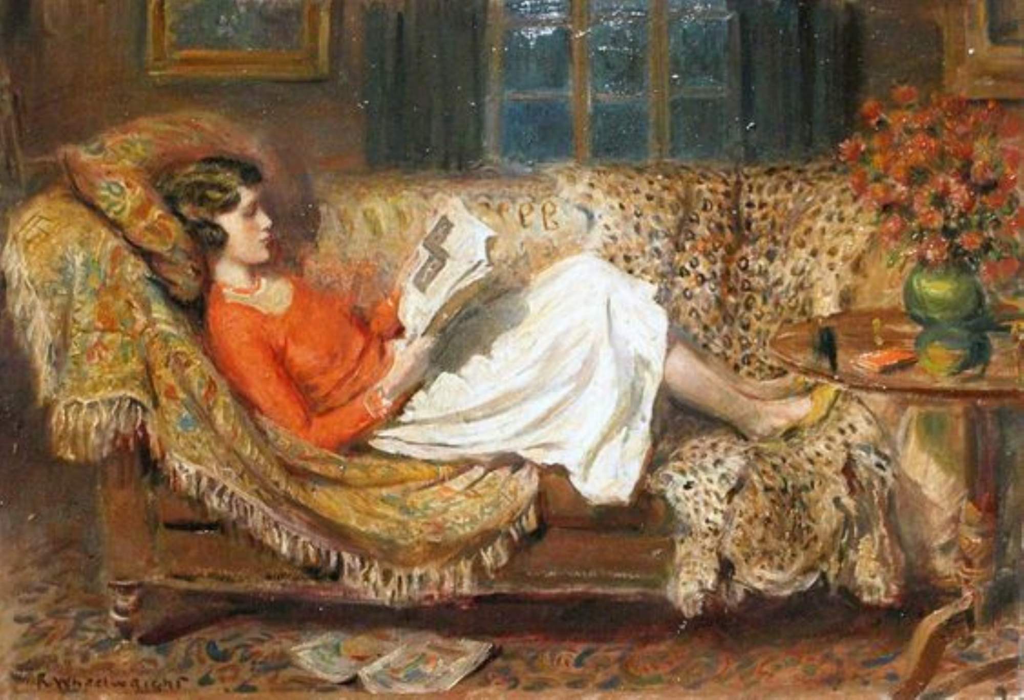 Solve Irene Reading on Chesterfield ~ Rowland Wheelwright (Australian ...