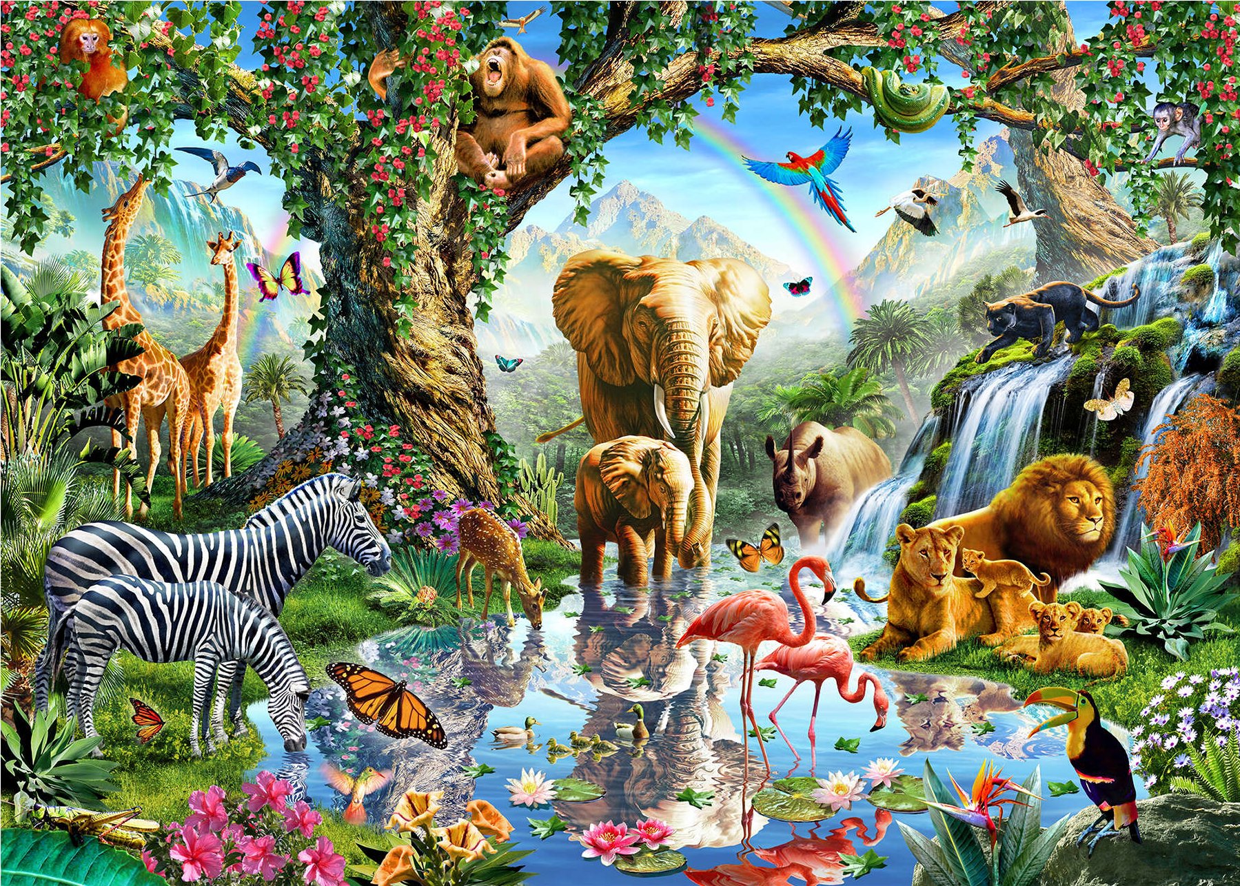 Solve Paradise jigsaw puzzle online with 176 pieces