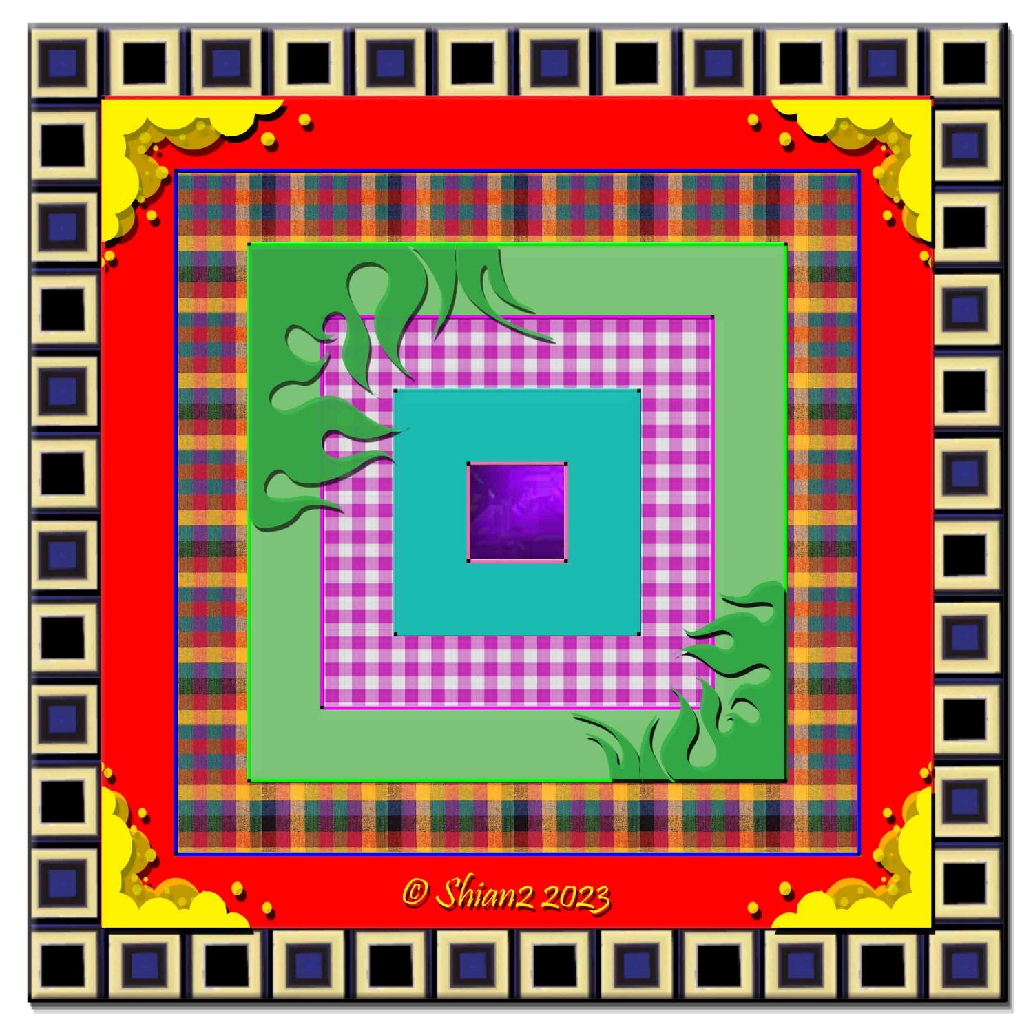 Solve Multiple Squares jigsaw puzzle online with 225 pieces