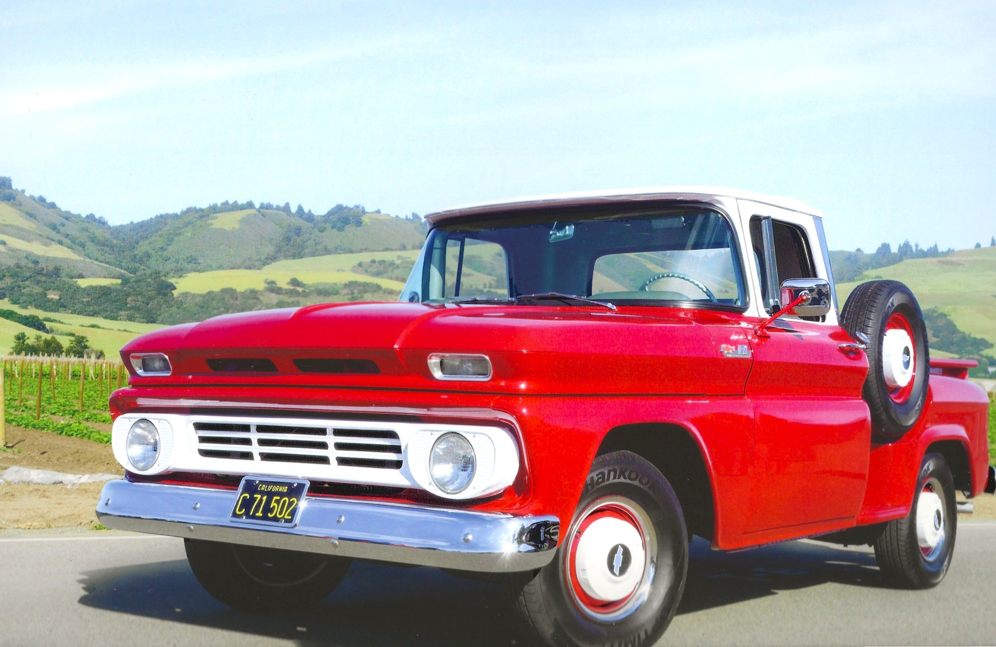 Solve 1962 Chevy C10 Pickup Truck jigsaw puzzle online with 77 pieces
