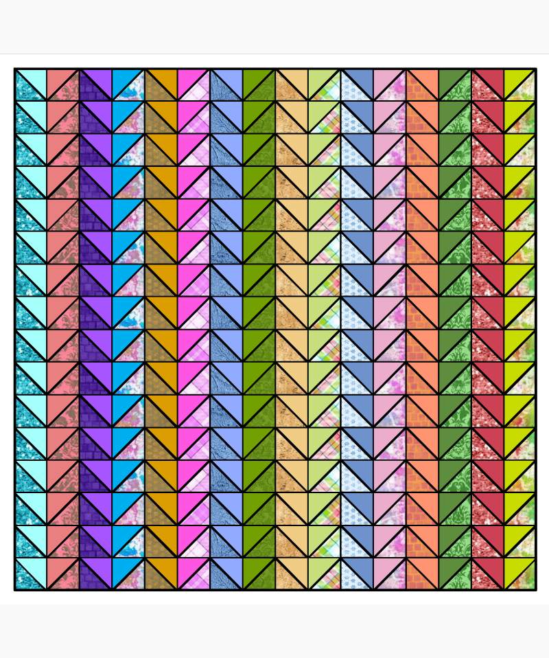 Solve right triangles jigsaw puzzle online with 99 pieces