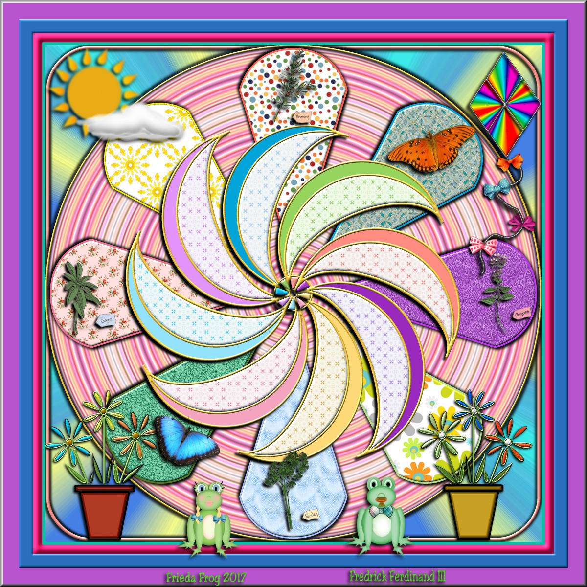 Solve Blowin' In The Wind jigsaw puzzle online with 324 pieces