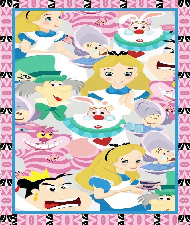 Solve Alice In Wonderland jigsaw puzzle online with 120 pieces