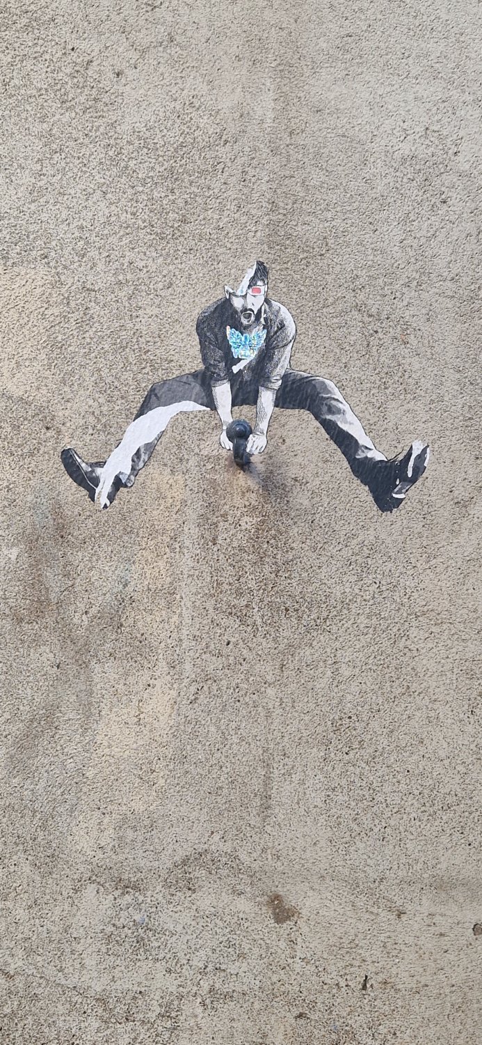 Solve Saint malo graffiti jigsaw puzzle online with 36 pieces