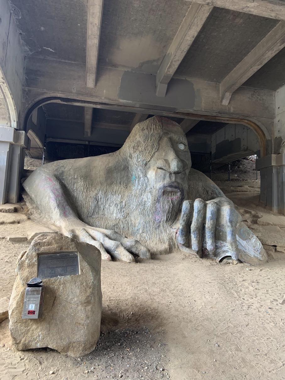 Solve The Bridge Troll jigsaw puzzle online with 130 pieces