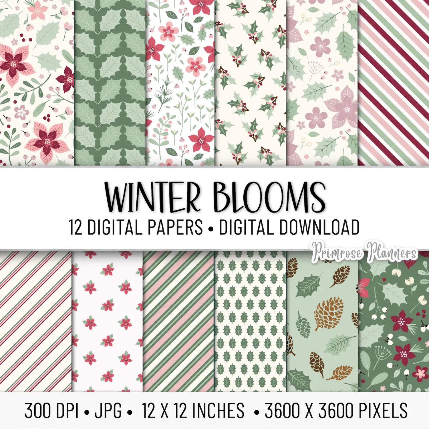 Solve Winter Blooms jigsaw puzzle online with 81 pieces