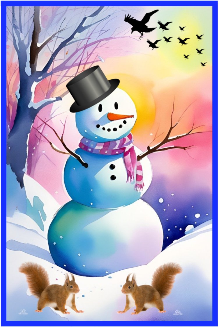 Jigsaw Puzzle | 15 pieces | Winter Snowman 2 | Jigidi