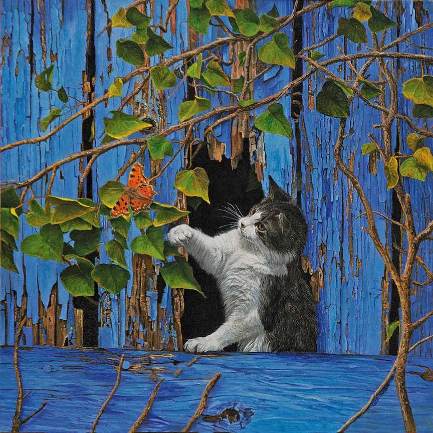 Solve Chasing-Butterflies- jigsaw puzzle online with 196 pieces