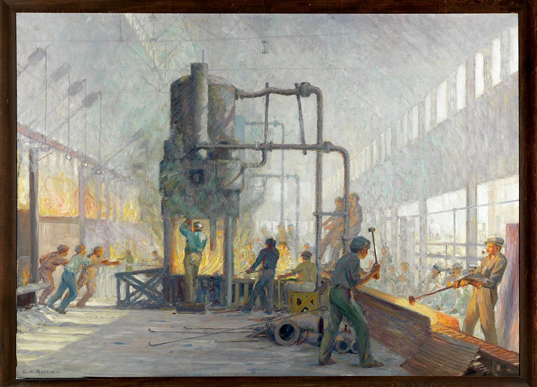 Jigsaw Puzzle | 70 pieces | George Agnew Reid (Canadian, 1860–1947 ...
